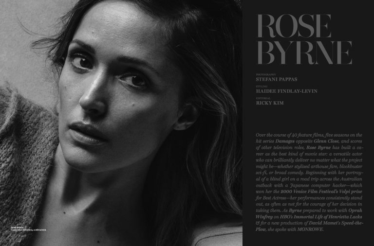 Rose Byrne – HAIDEE FINDLAY-LEVIN